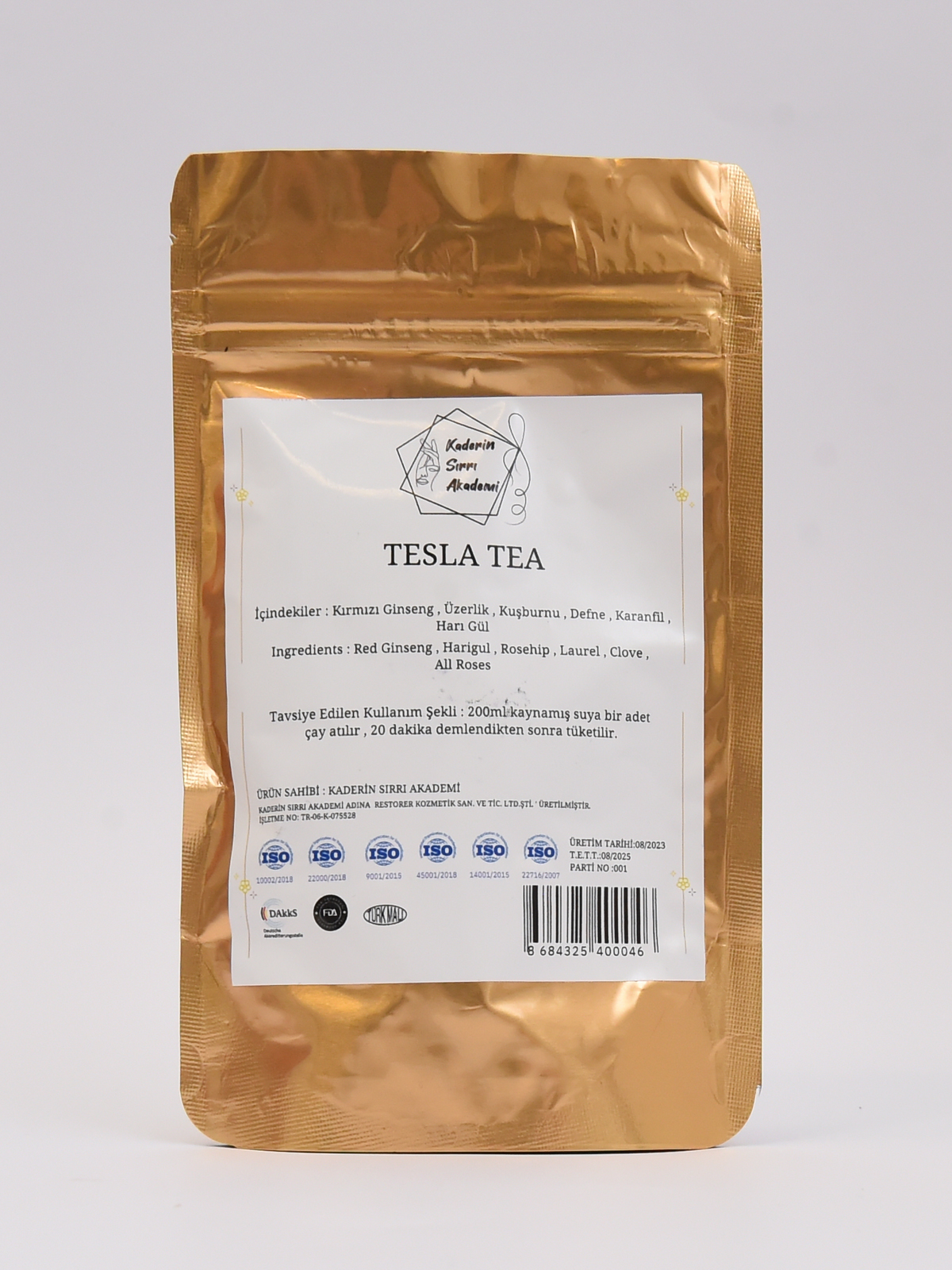 TESLA TEA | KADERİN SIRRI AKADEMİ
